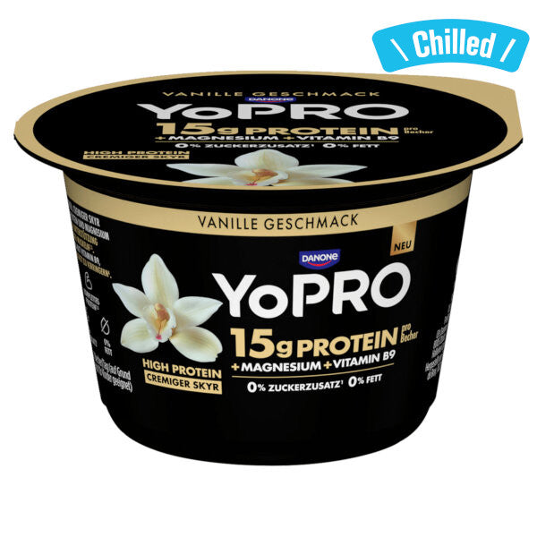 YoPRO - Skyr Icelandic Style Yogurt (Vanilla) - 160g (Chilled 0-4 ...