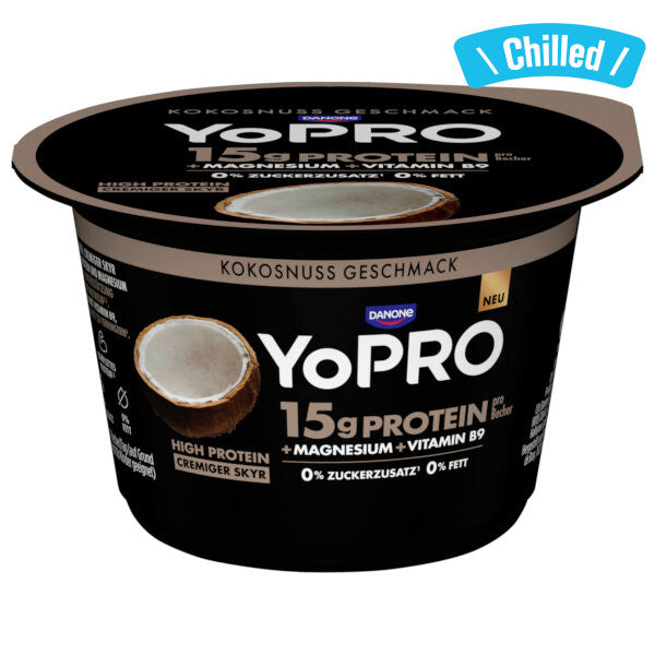YoPRO - Skyr Icelandic Style Yogurt (Coconut) - 160g (Chilled 0-4 ...