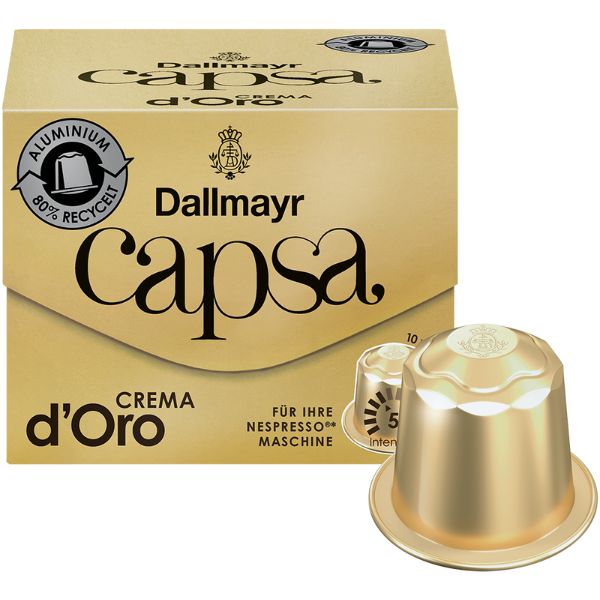 Dallmayr - Capsa Crema d'Oro Coffee Capsule - 10pcs – Euro Corner