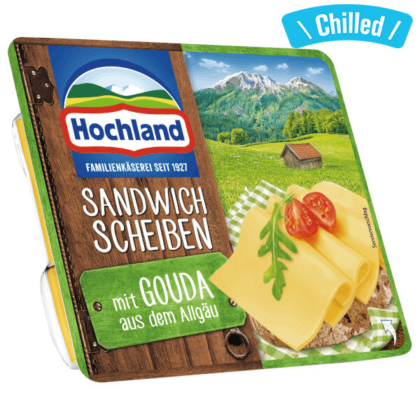 Hochland - Gouda Soft Sliced Cheese - 150g (Chilled 0-4℃) (Parallel ...