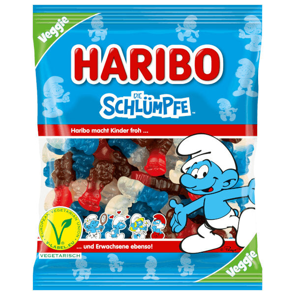 Haribo - Sweet Smurfs Gummies - 175g – Euro Corner